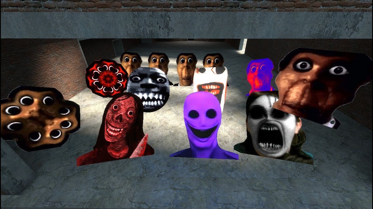 OBUNGA AND SCARY 20 / Garry’s Mod NEXTBOT - YouTube