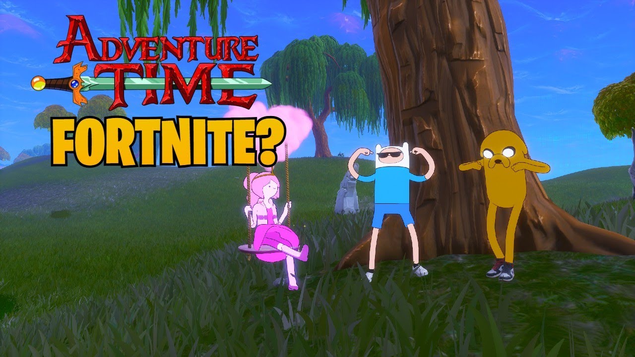 Adventure Time X Fortnite?? - YouTube