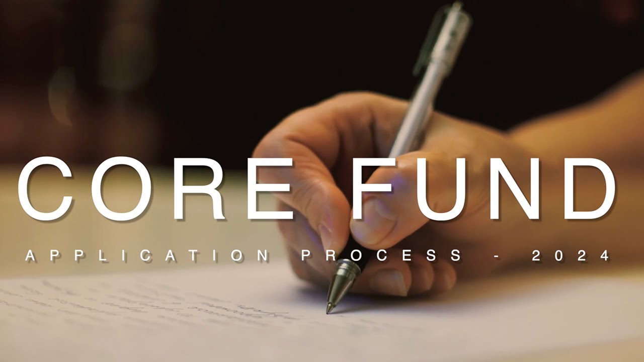 Core Funding Scheme 2024 - How to Apply - YouTube