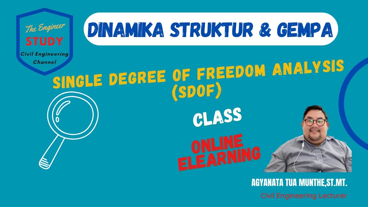 Dinamika Struktur & Gempa Single Degree of Freedom System (SDOF)# ...