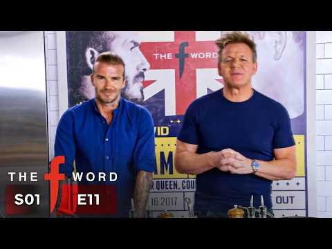 The F Word USA Season 1 Episode 11 | Guests: David Beckham & Eva Longoria & Tony Hale