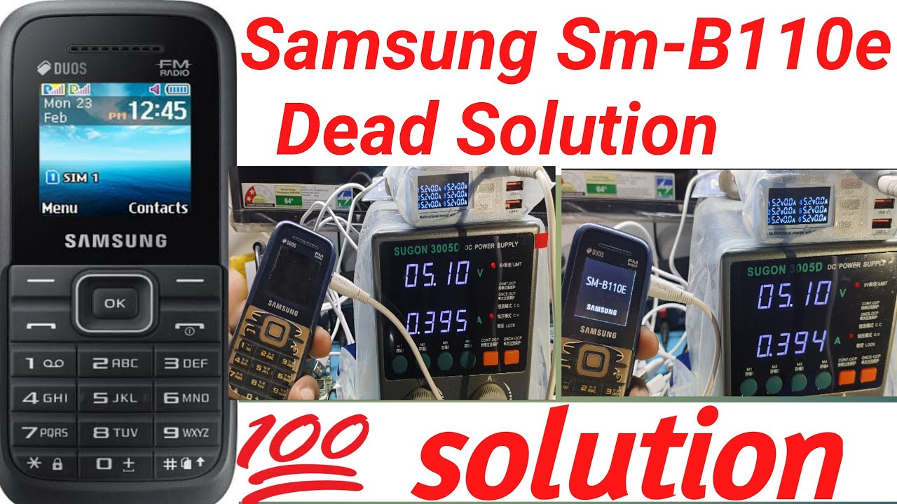 Samsung B110e Dead Solution # Samsung b110e No Power on @ Samsung B110e ...