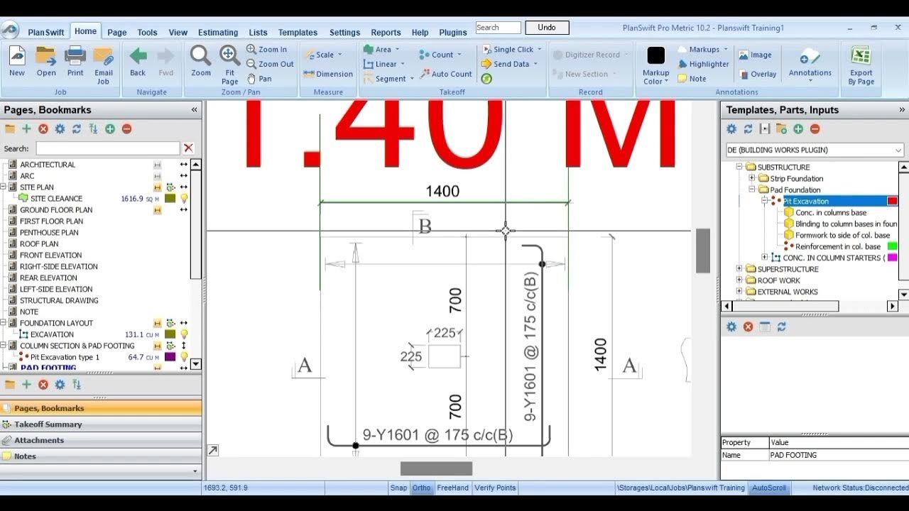 Planswift plugin (DE BUILDING WORKS) - YouTube