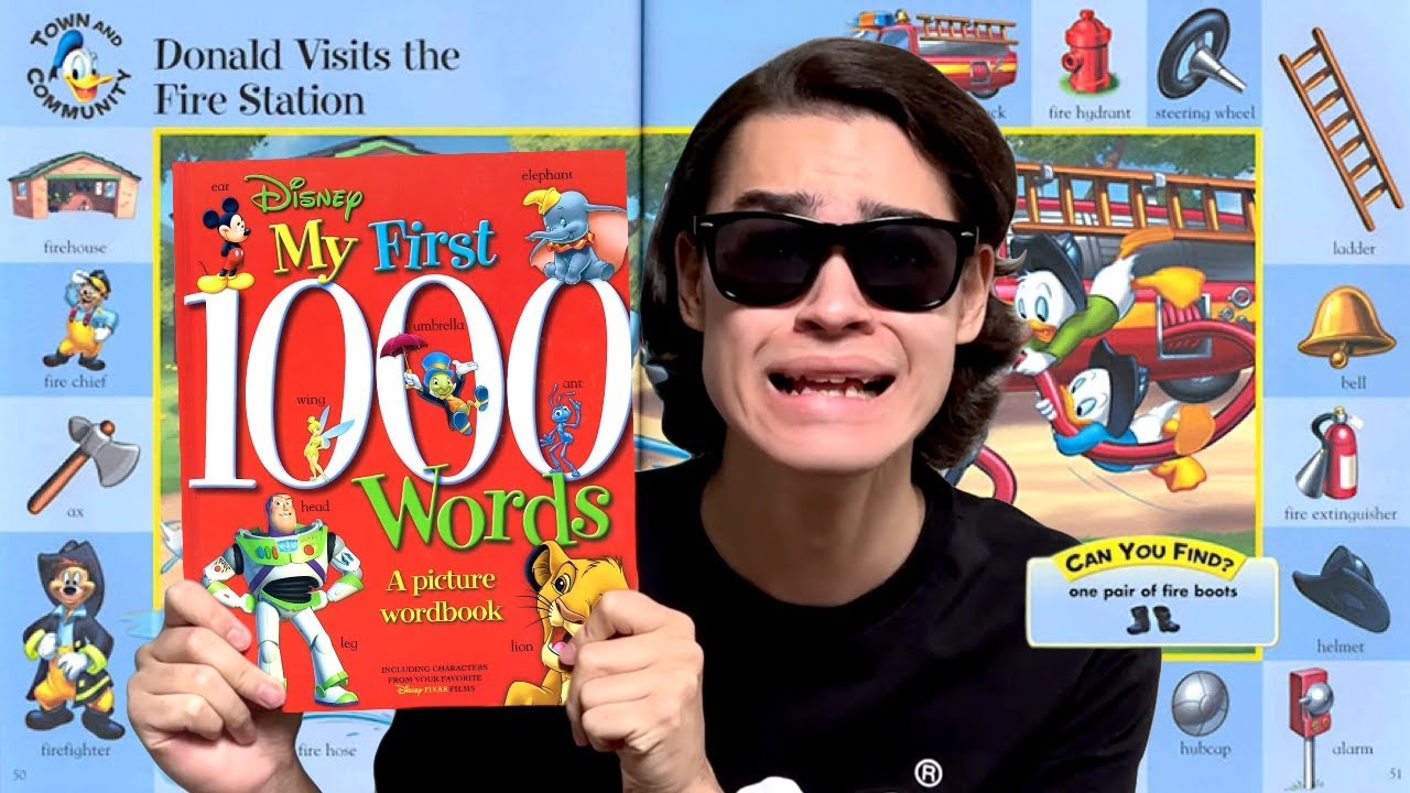 The Disney Book That Rattled Me For Years… (My First 1000 Words) - YouTube
