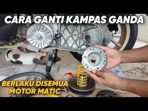 Cara Ganti Kampas Ganda Motor Nmax dan Berlaku di Semua Motor Matic ...