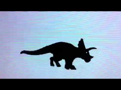 triceratops run cycle - YouTube