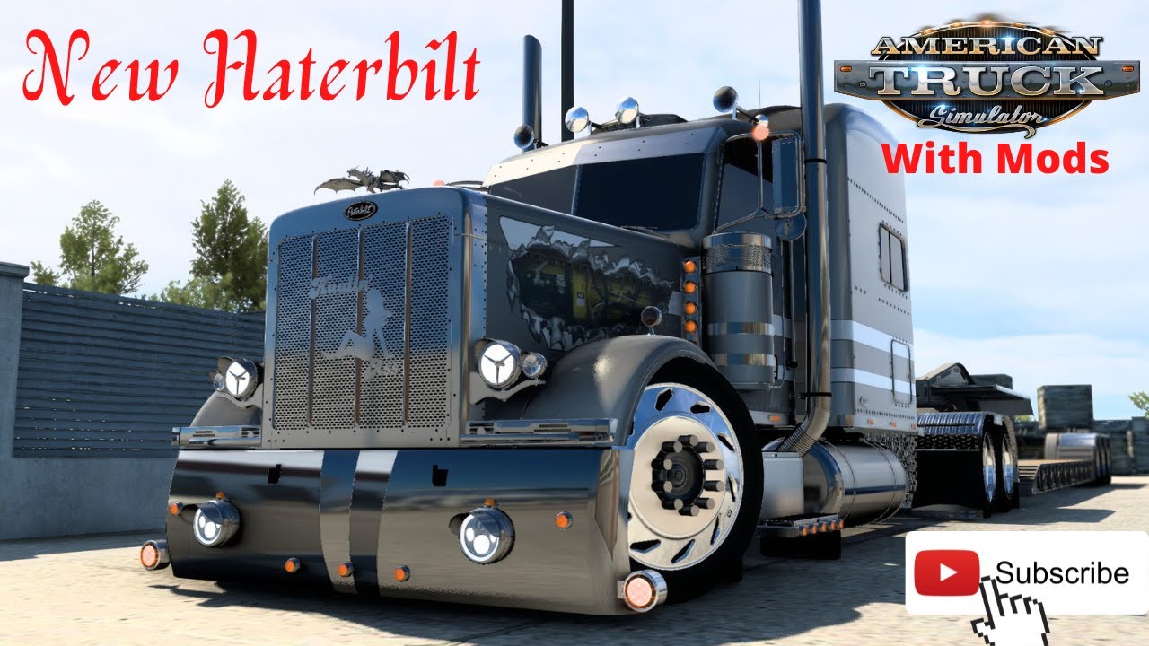 American Truck Simulator [ My first Haterbilt I built ] - YouTube