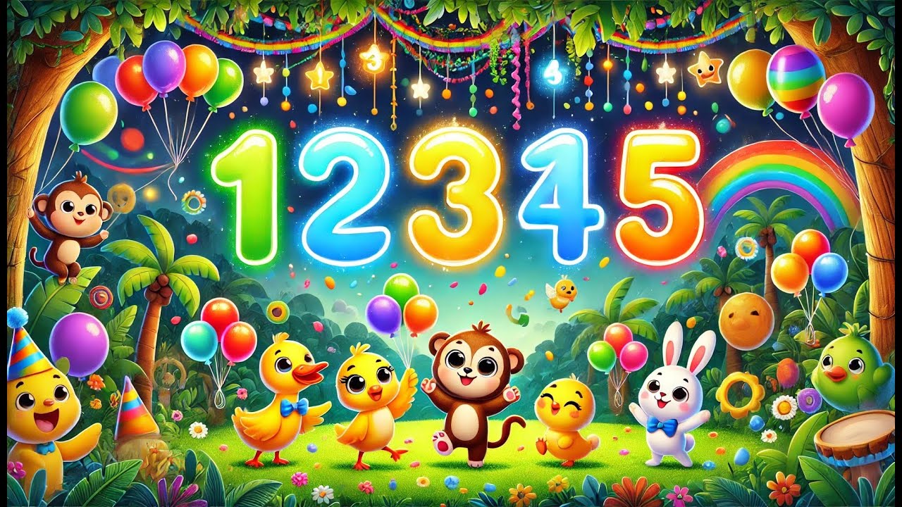 Count & Dance! | Fun Counting Song for Kids | Jungle Adventure - YouTube