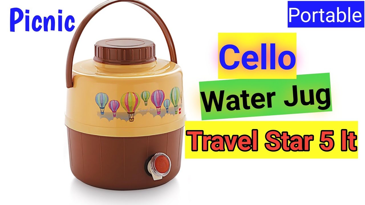 Portable Water Jug For Travel | Water Jug Under 500 | cello travel star ...