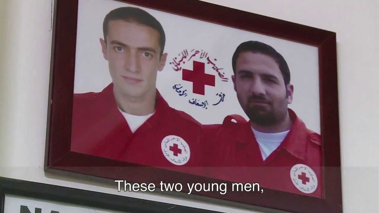 Lebanese Red Cross volunteers: Giving it their all - YouTube