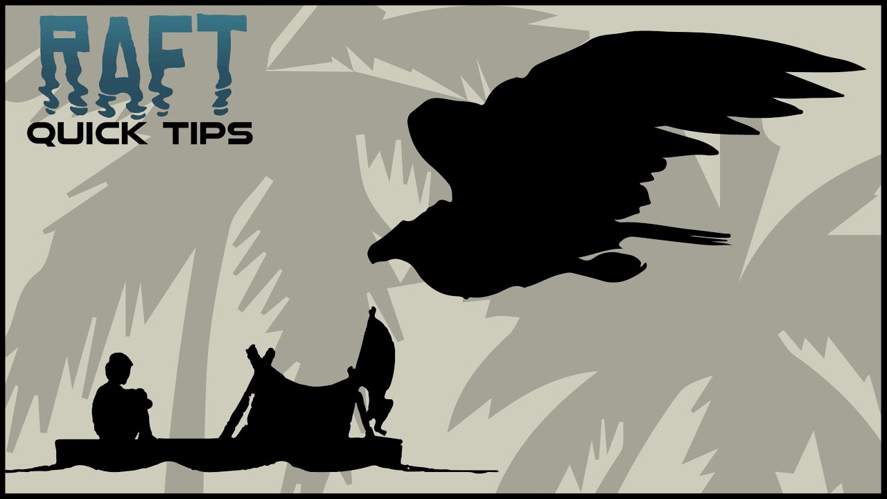 RAFT | Tips for fighting Screechers (the large birds) - YouTube