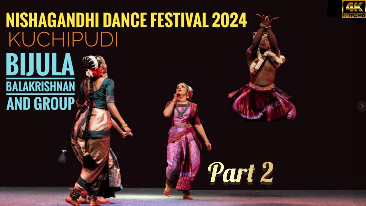 Nishagandhi Dance Festival 2024 Kuchipudi A performance by Bijula ...