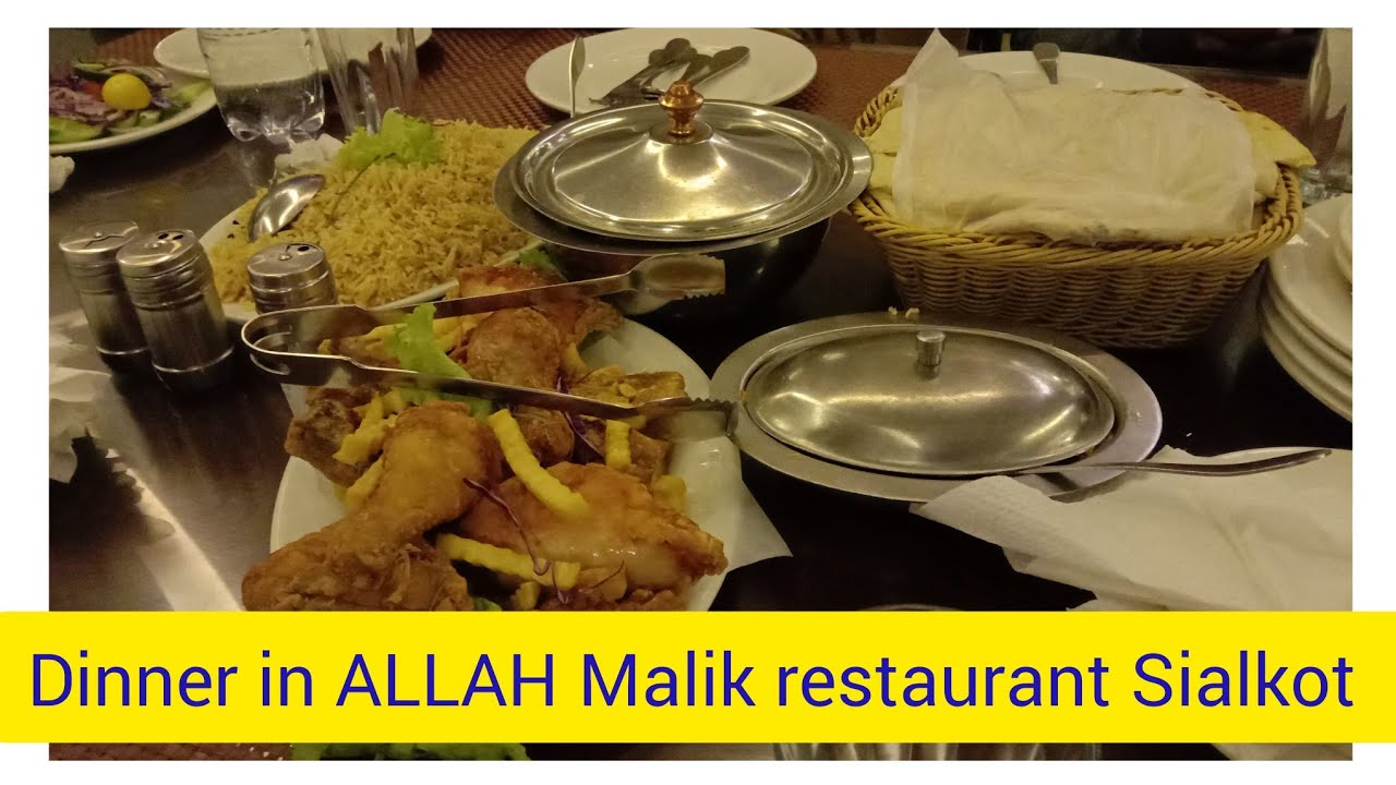 Dinner in ALLAH Malik restaurant Sialkot|| full sardi mein enjoy Kiya ...