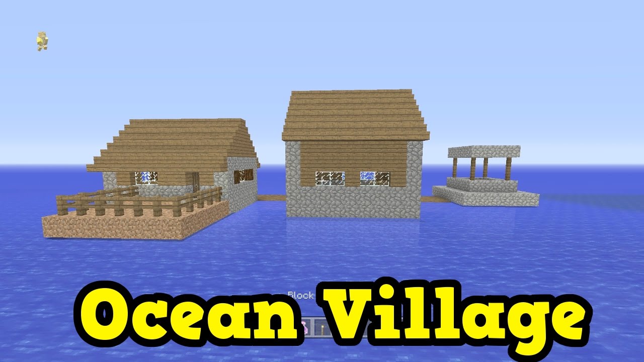 Minecraft Xbox One / PS4 - FLOATING VILLAGE SEED - YouTube