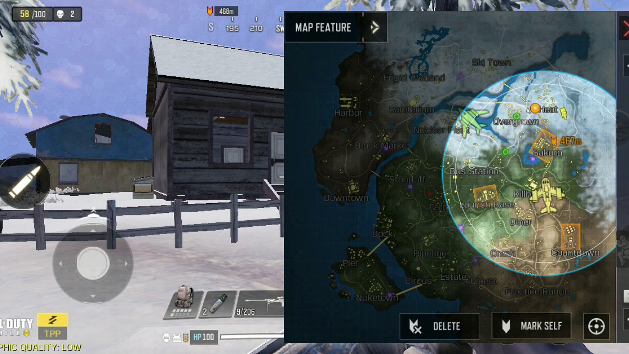 Jogando call of duty mobile mapa novo - YouTube