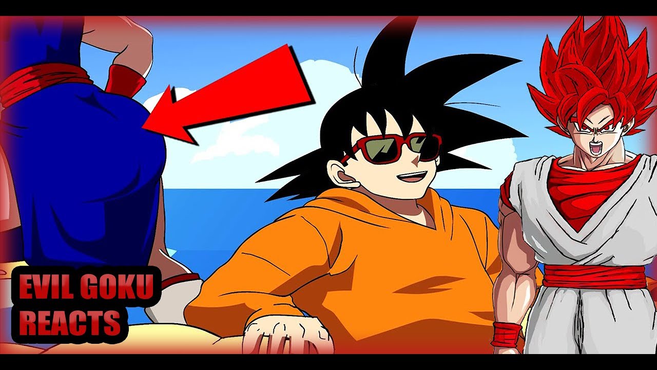 Evil Goku Reacts To Chi Chi threw it back on a Nimbus!!! - YouTube