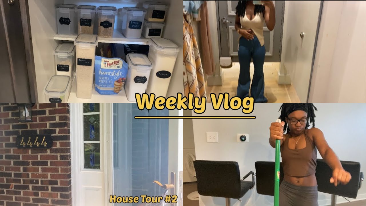 WEEKLY VLOG pt 1 | grocery restock, house tours & shoppingggg 🛒 🛍️ ...