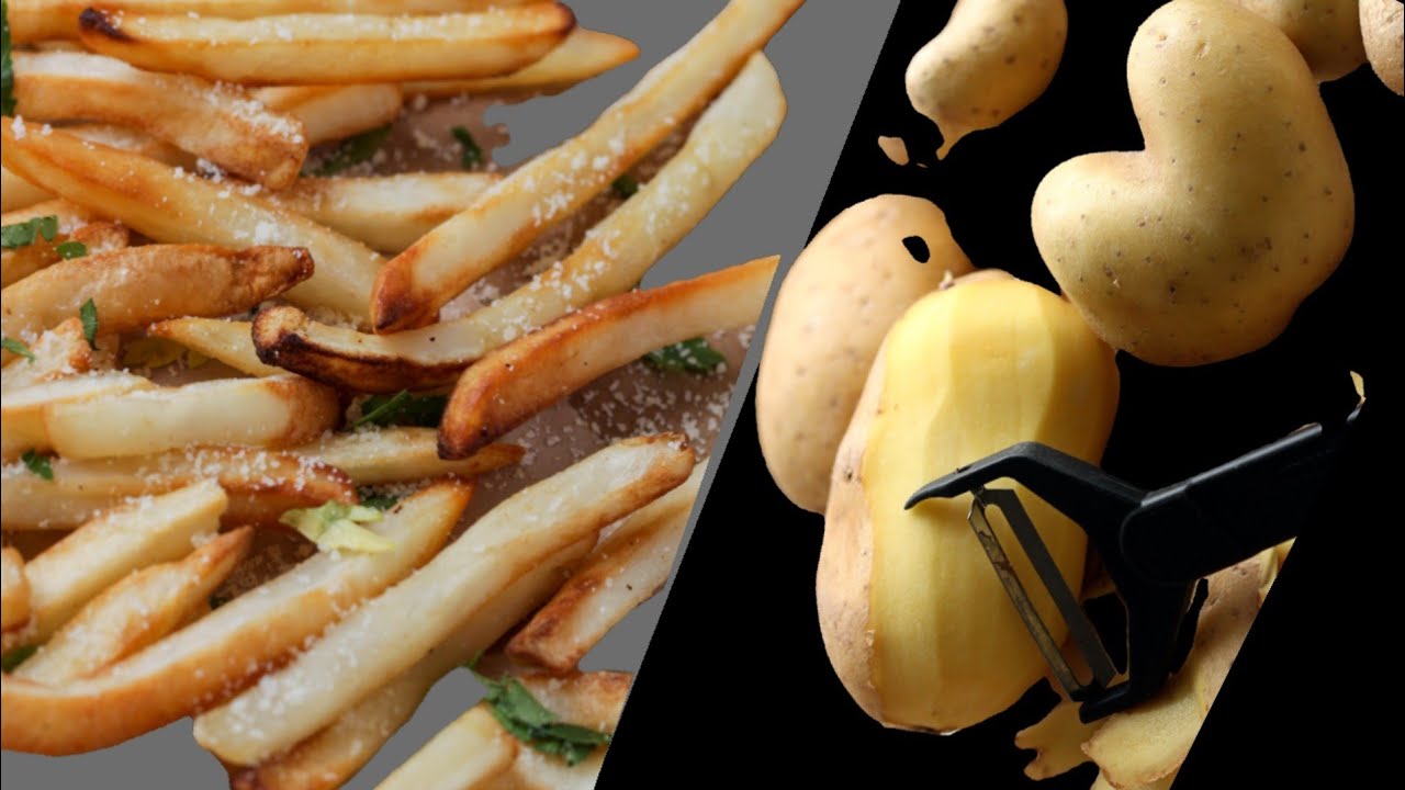French fries: crunchy potatoe chips | grandma's Food Secrets - YouTube