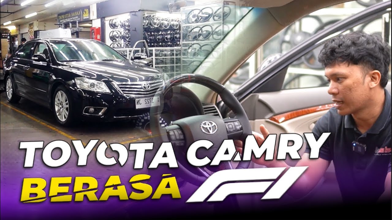 UPGRADE STIR TOYOTA CAMRY, BIAR BERASA F1! 🔥 #toyotacamry - YouTube