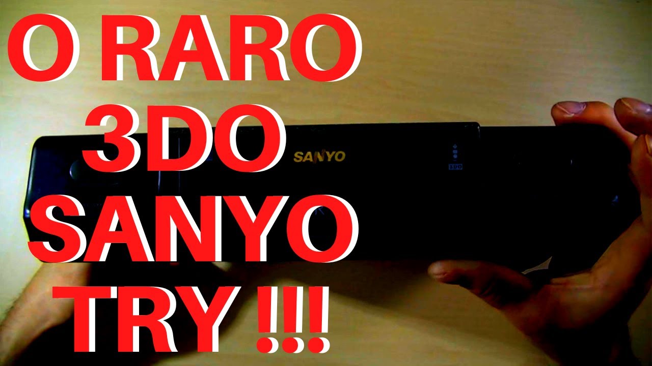 O RARO 3DO TRY da Sanyo! Restaurando o 3DO Sanyo TRY, segundo modelo mais raro de 3DO. - YouTube