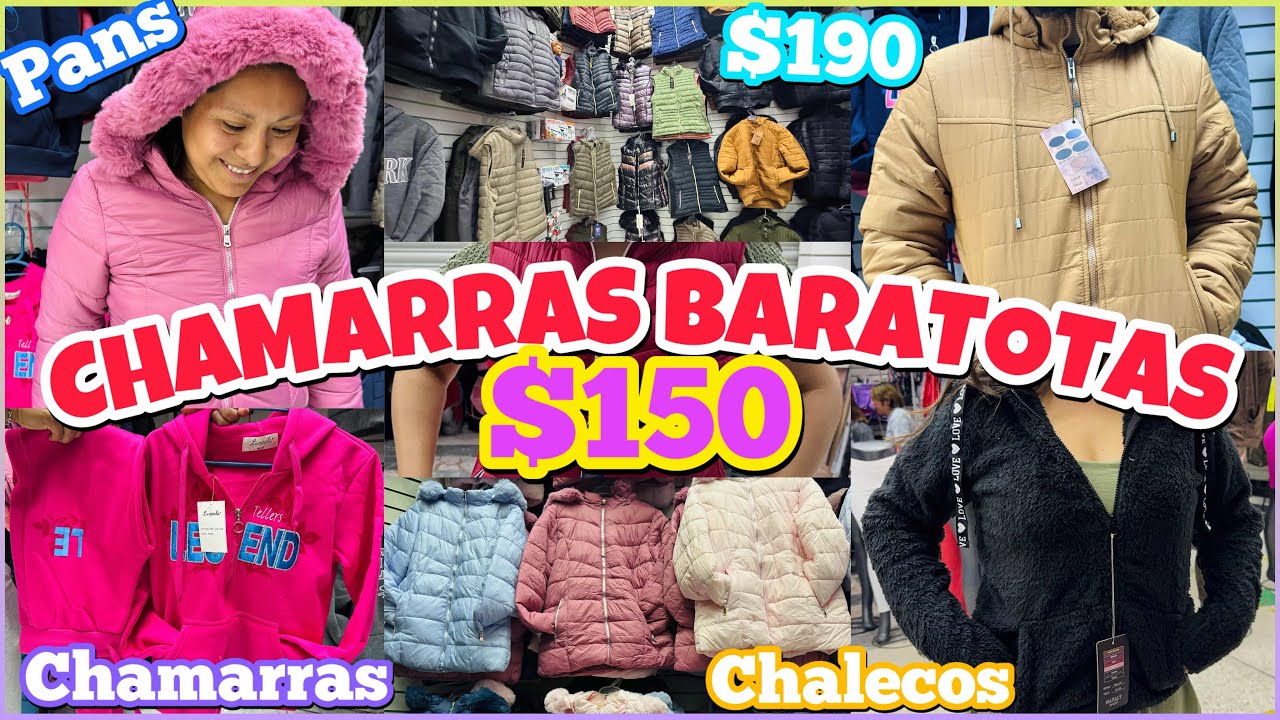 🥶CHAMARRAS BARATAS para REVENDER 🤑/ CHALECOS, PANS, CHAMARRAS / INICIA ...