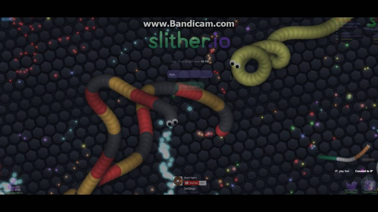 THE FIRST VIDEO!! | Slither.io [#1] - YouTube