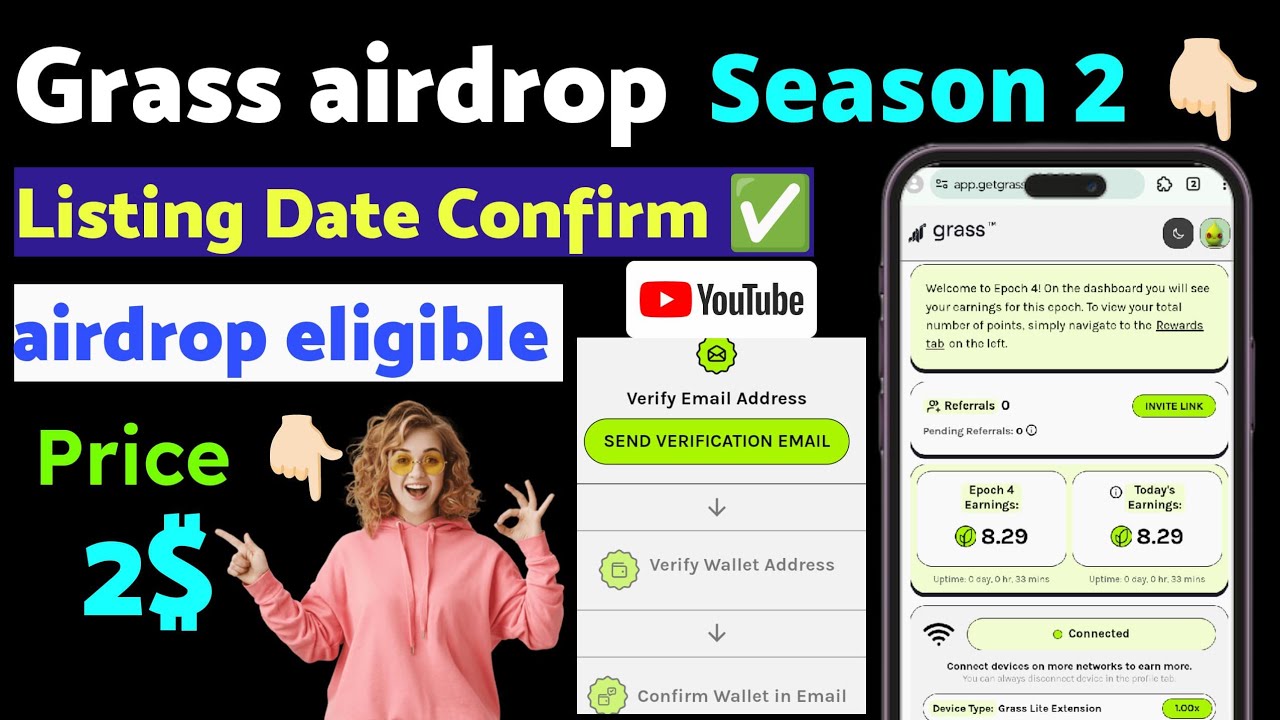 Grass Season 2 airdrop update | Grass season 2 airdrop claim | grass ...