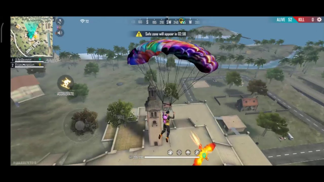 Free Fire 🔥 clock tower fighting with Booyah - YouTube