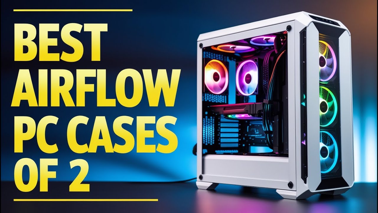 Top 5 Best Airflow PC Cases for 2025 - YouTube