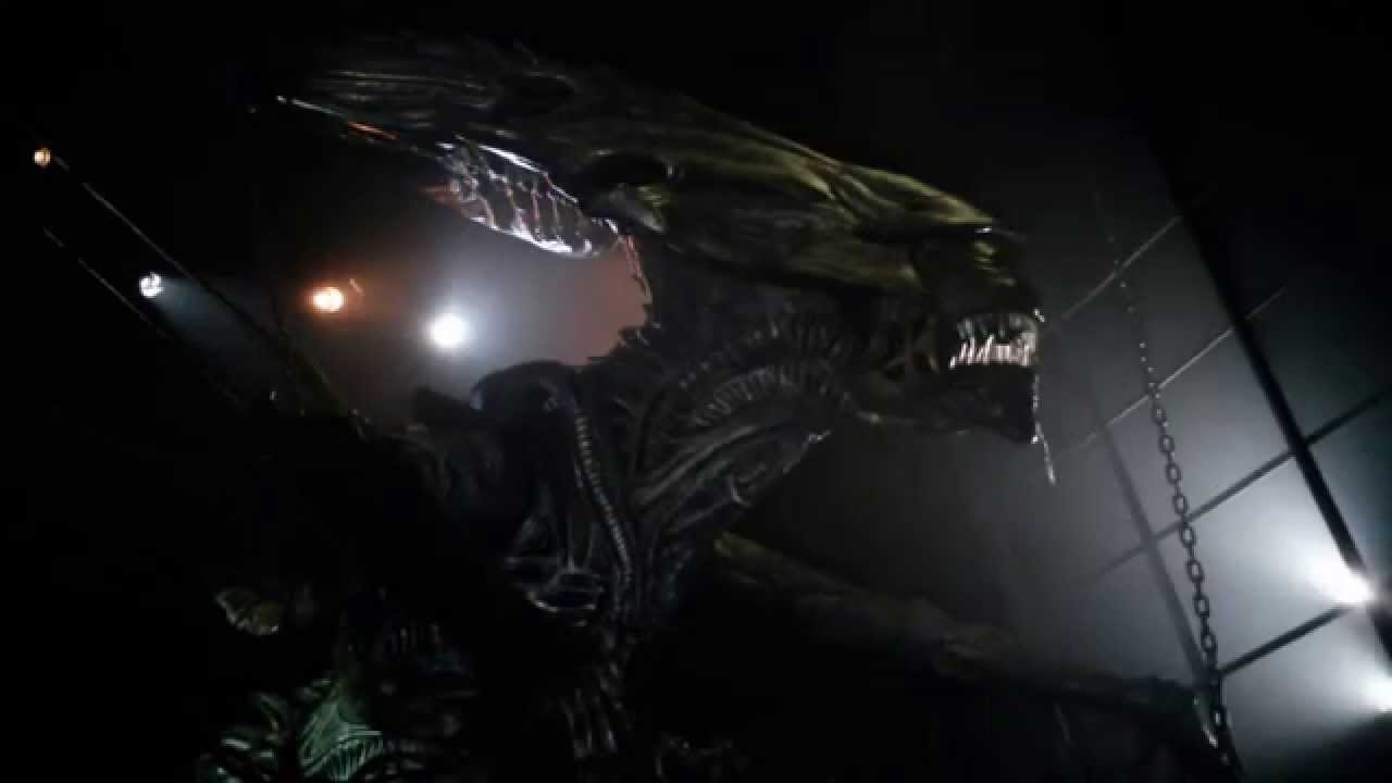 Alien Queen animatronic restored. - YouTube