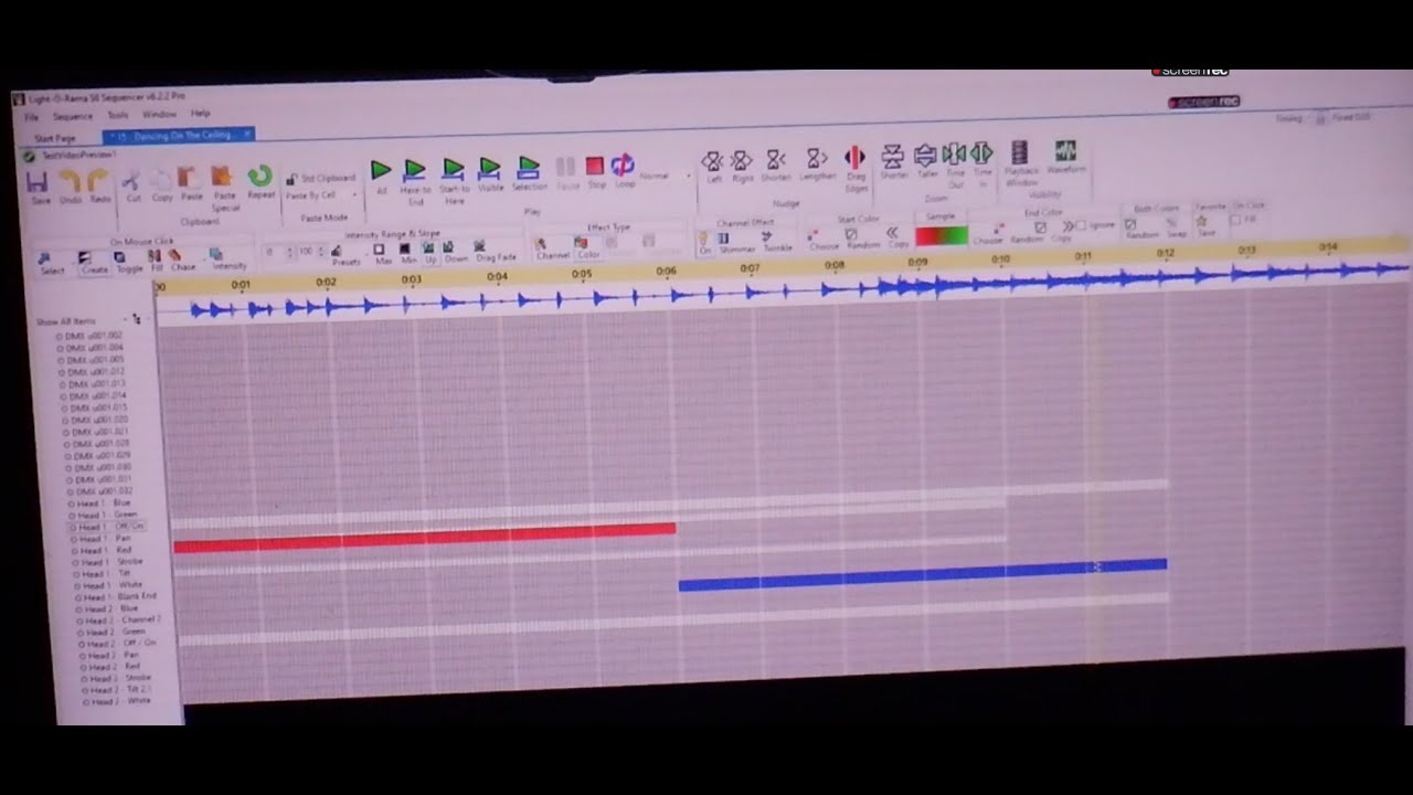 How to Sequence DMX in Light O Rama S6 Pro - YouTube