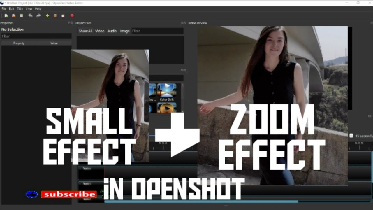 zoom effect or small effect | zoom effect or small effect inopenshot ...