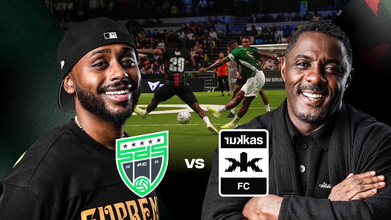 TWO Late Red Cards As Idris Elba Faces Season 1 Champions! | SDS FC vs ...