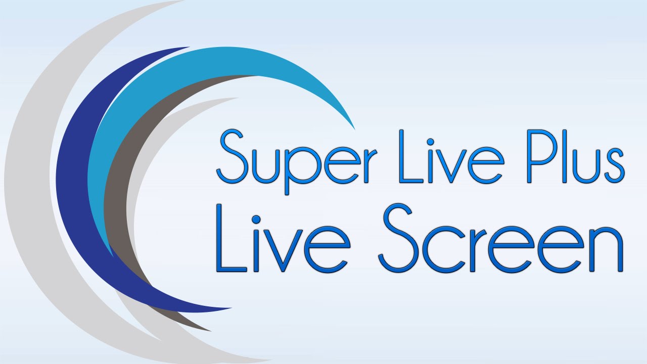 How to Configure Super Live Plus Live Screen Features and Functions ...