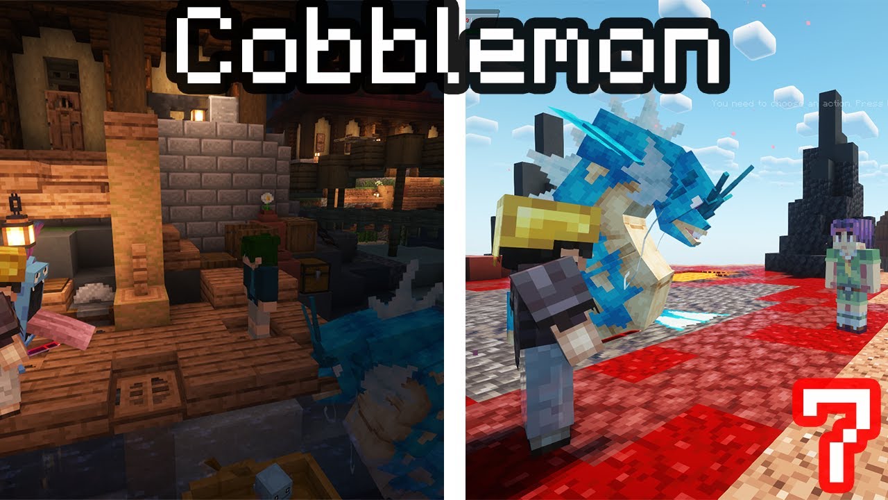 Cobblemon Ep 7- Fighting Gym Leaders - YouTube