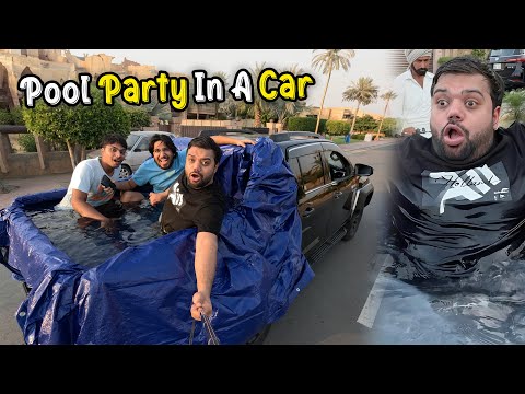 Pool Party In A Car 🥳 | Revo Dalay Ke Andar Swimming Pool Bana Diya 😍
