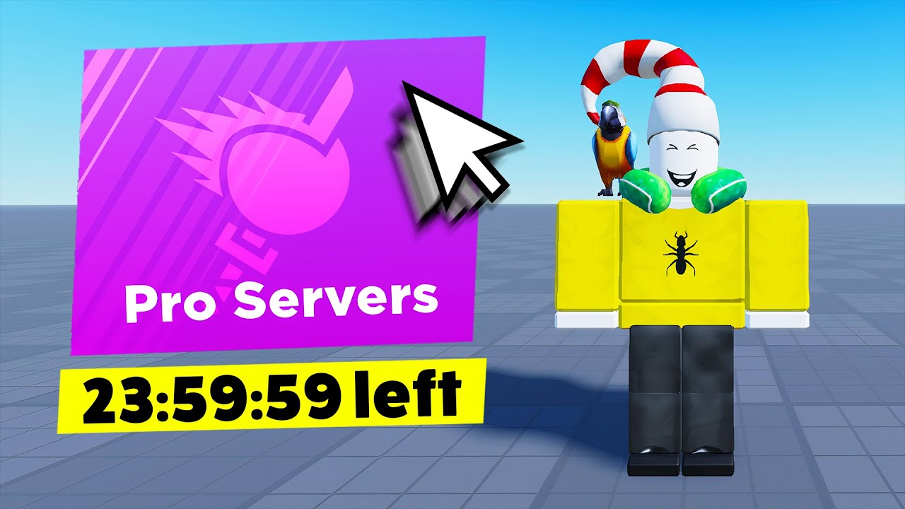 ONLY PRO SERVERS in Roblox Blade Ball for 24 HOURS.. - YouTube
