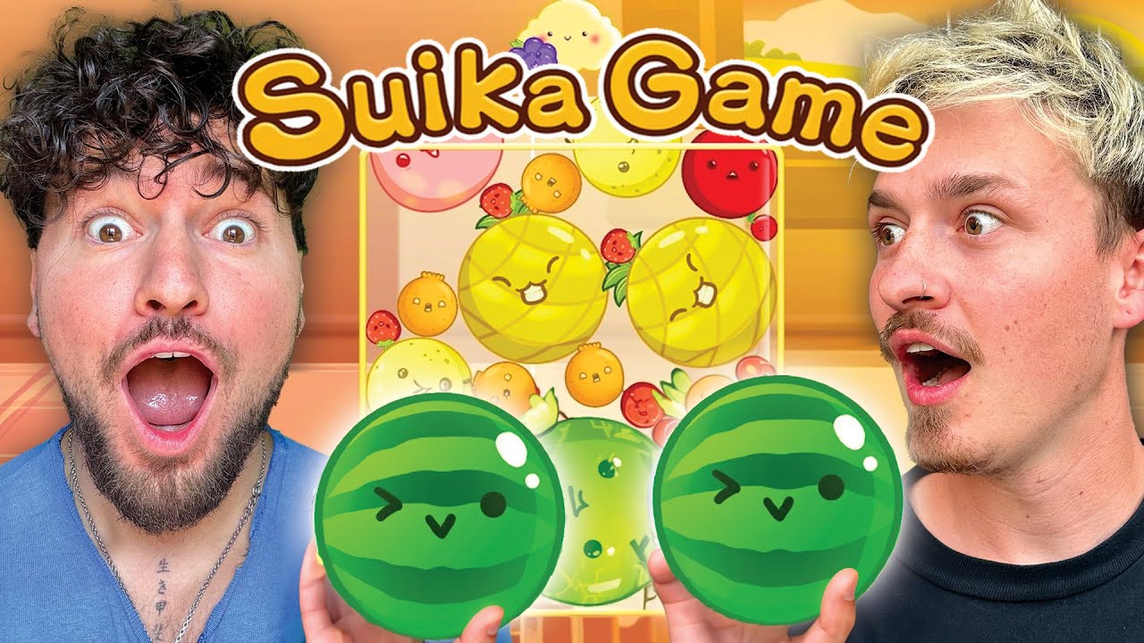 1V1 SUIKA GAME w/ Crawford (Watermelon Game) - YouTube