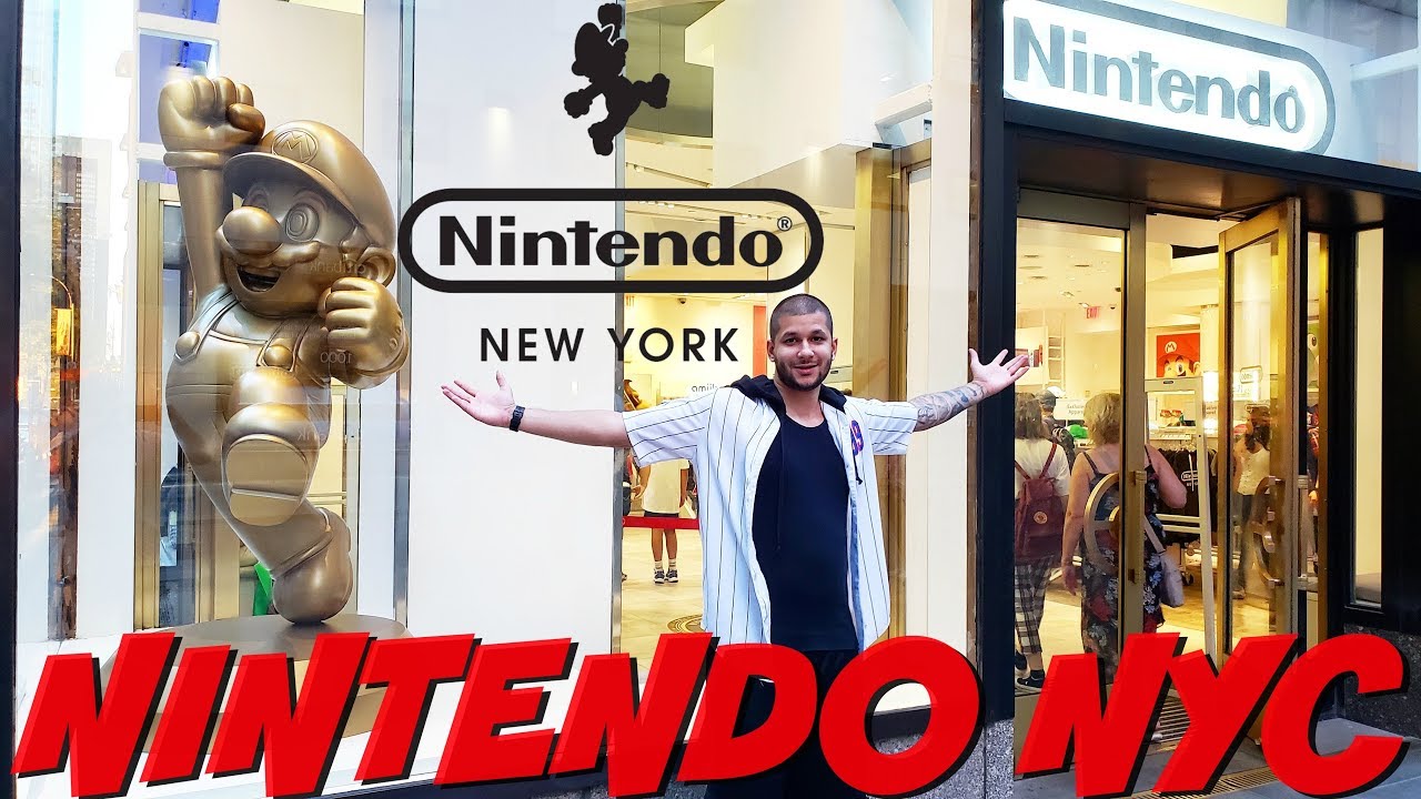 Visiting The Nintendo Store In New York! (July 2018) - YouTube