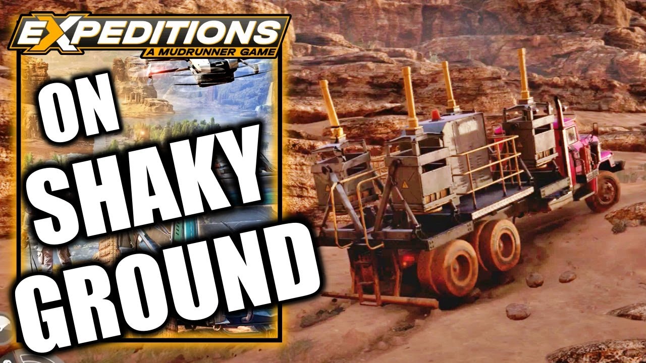 Expeditions A Mudrunner Game – On Shaky Ground - YouTube
