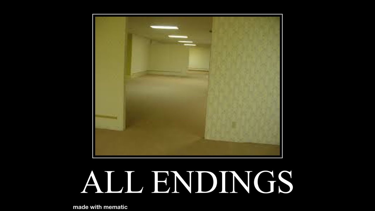 Backrooms All Endings Meme - YouTube