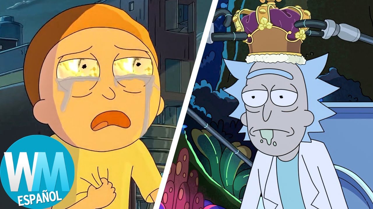 ¡Top 10 Momentos más TRISTES de RICK y MORTY! - YouTube