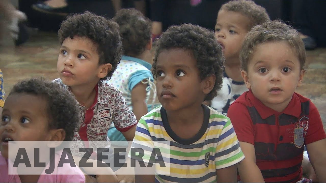 Children orphaned in Libya's conflict struggle to get help - YouTube