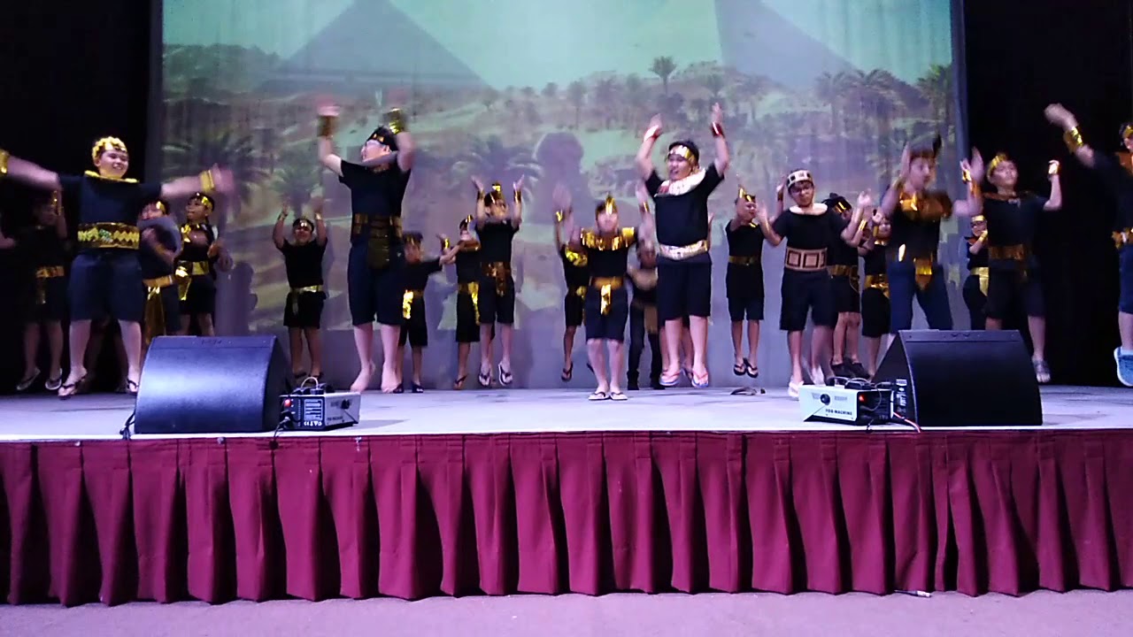 Walk Like an Egyptian Kids Dance Elementary Students - YouTube