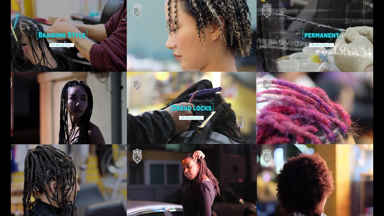 All Style Braids,Cornrows,Permanent 3c curls 4c curls, korea Dreads[ 닥터 ...