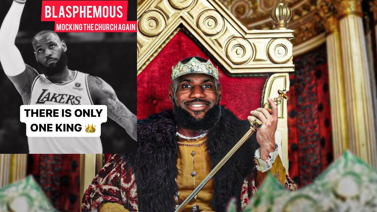 Lebron James Crowned "THE ONLY KING" In Blasphemous Commercial Mocking ...