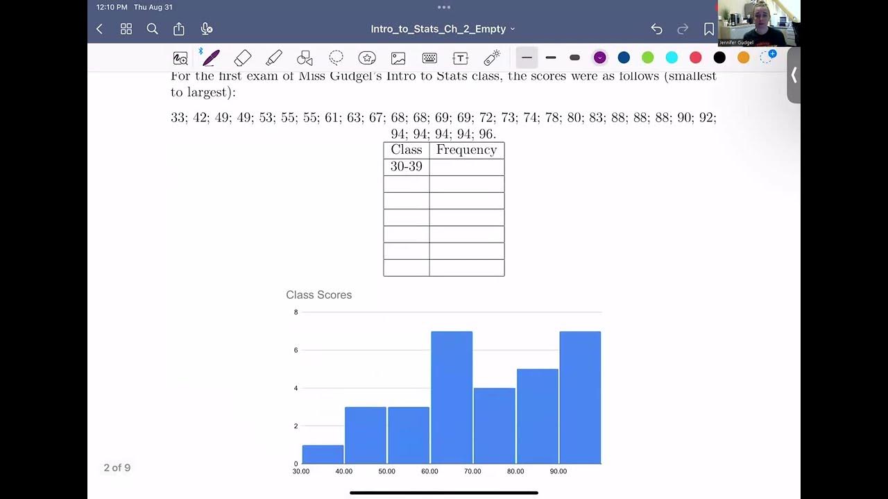 Intro to Stats Chapter 2 Video 2 - YouTube