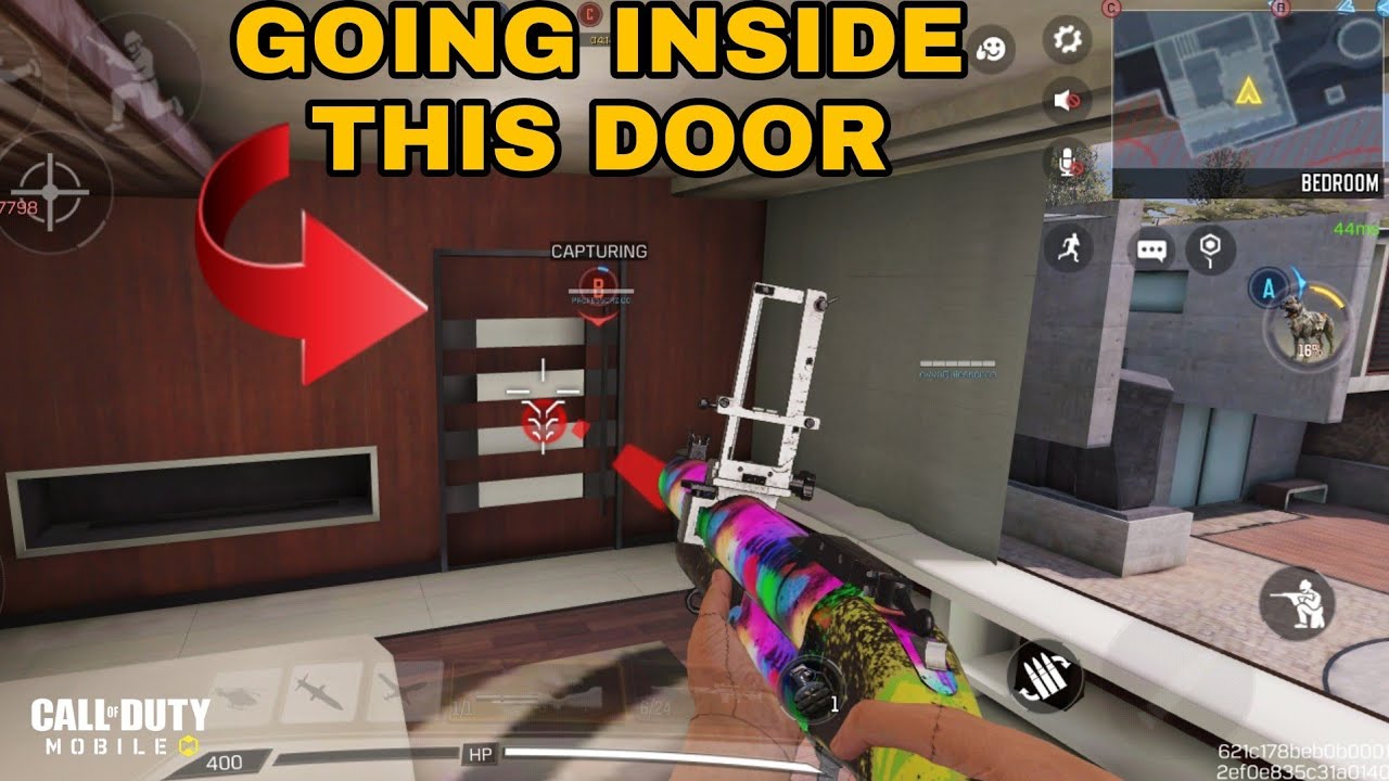 What's Inside The Door In RAID MAP COD Mobile - YouTube