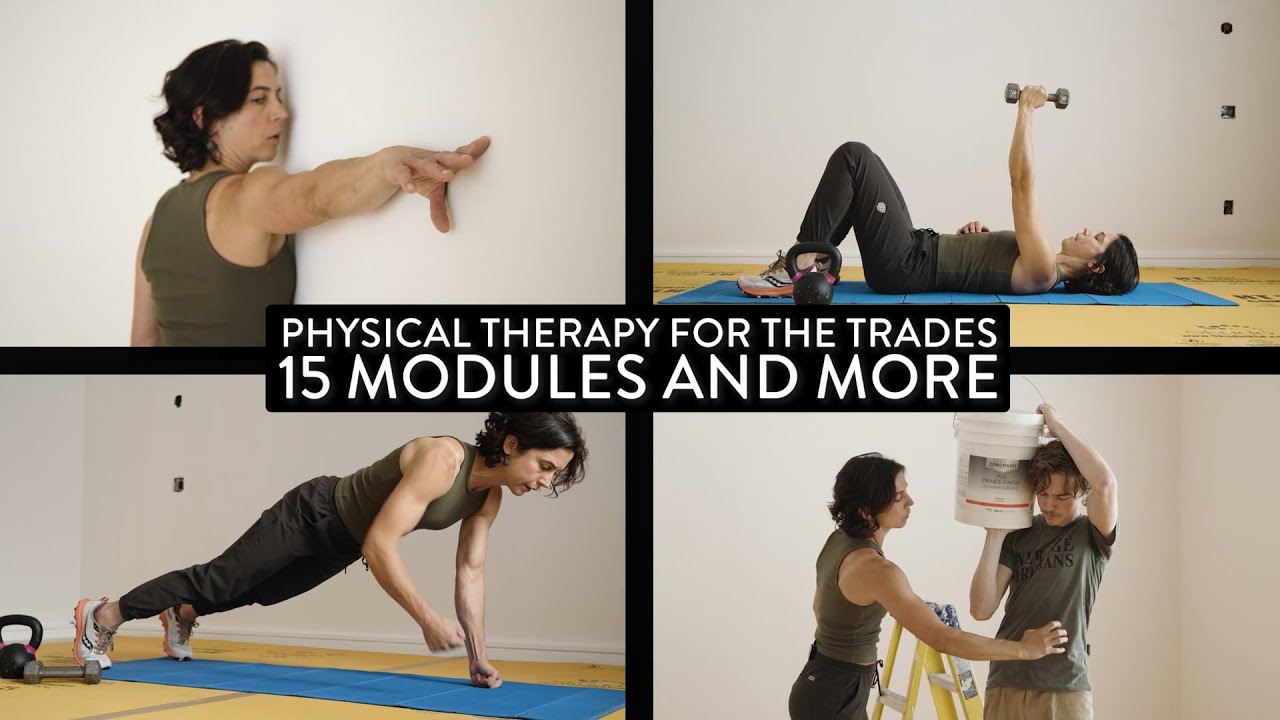 PLASTER PORTAL: Physical Therapy for the Trades - YouTube