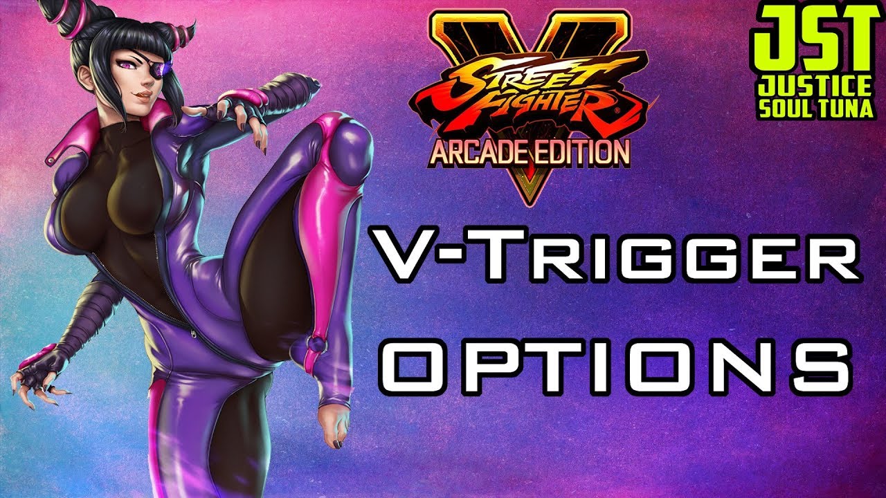 SFV:AE- Juri V-Trigger Options [Tech Tutorial] - YouTube